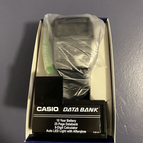 CASIO Watch 2888 DBC-32-1A Data Bank Illuminator Calculator Multi ...