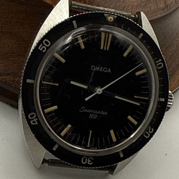 1970â s Omega Automatic Seamaster 120 17J â Skin Diverâ Cal. 601 Men's ...
