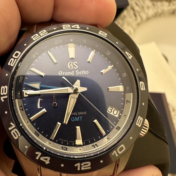 Grand Seiko Spring Drive GMT SBGE255 | WatchCharts Marketplace