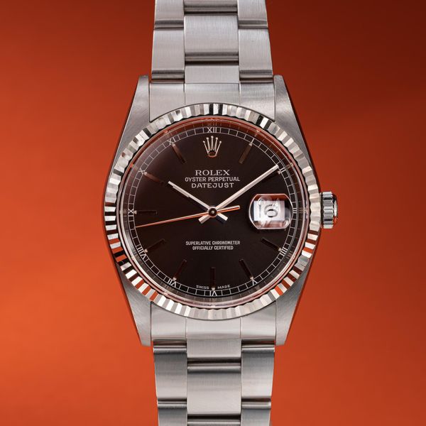 FS: 2000 Rolex DateJust 16234 Black Dial | WatchCharts Marketplace