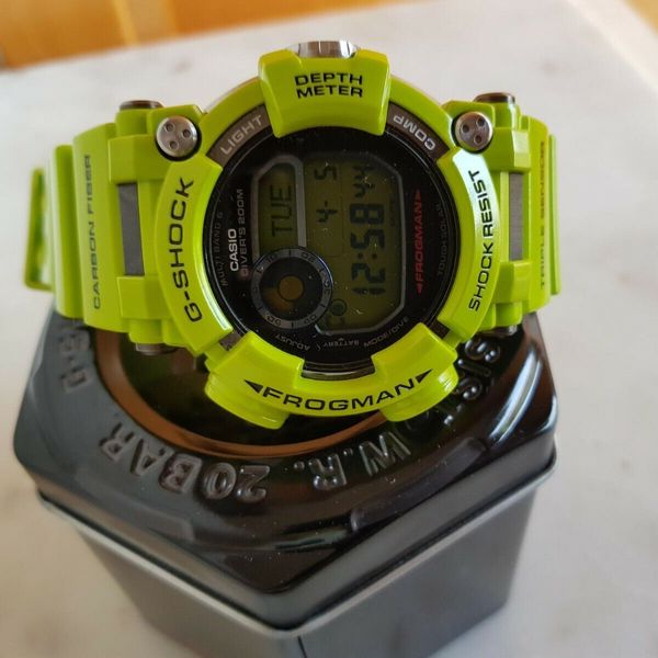 Custom Casio G SHOCK Hombre Rana GWF-D1000 Kermit ð ¸ ð ¸ | WatchCharts ...