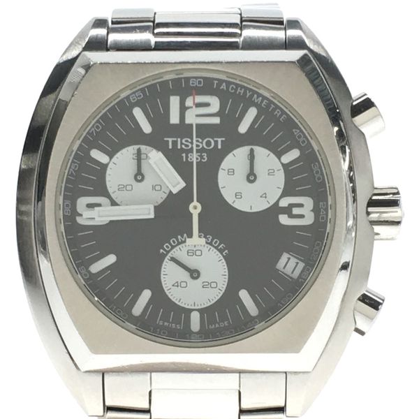 [Used] TISSOT Quartz watch / Analog / Q662 762 / Chronograph / Tissot ...