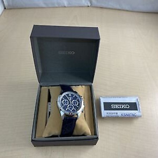 SEIKO SELECTION Seiko Selection 8T Chronograph Watch Mens SBTR019 ...