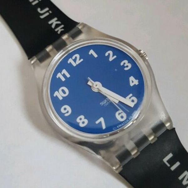 Swatch Vintage Lady Originals "ALPHABET" model Quartz Watch 1995 ...