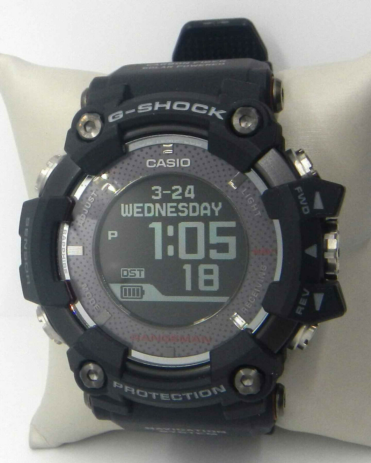 CASIO G-SHOCK RANGEMAN BLACK RESIN BAND MEN'S WATCH GPRB1000-1 $850.00 ...