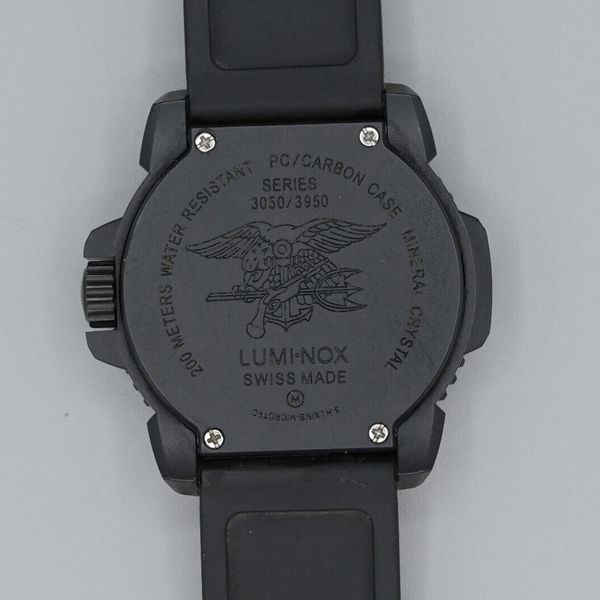Luminox Navy Seal Watch Men 44mm Blackout Series 3050/3950 200M Fresh ...