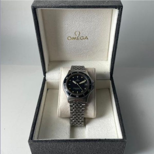 RARE Vintage 80's OMEGA Calypso Watch Seamaster 120m Diver mens ...