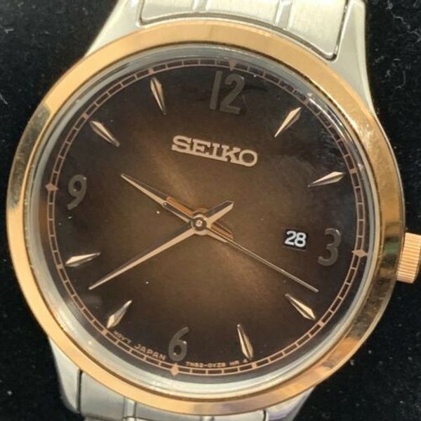Seiko 7N82-OJNO Ladies New Link Calendar Rare NWT | WatchCharts Marketplace