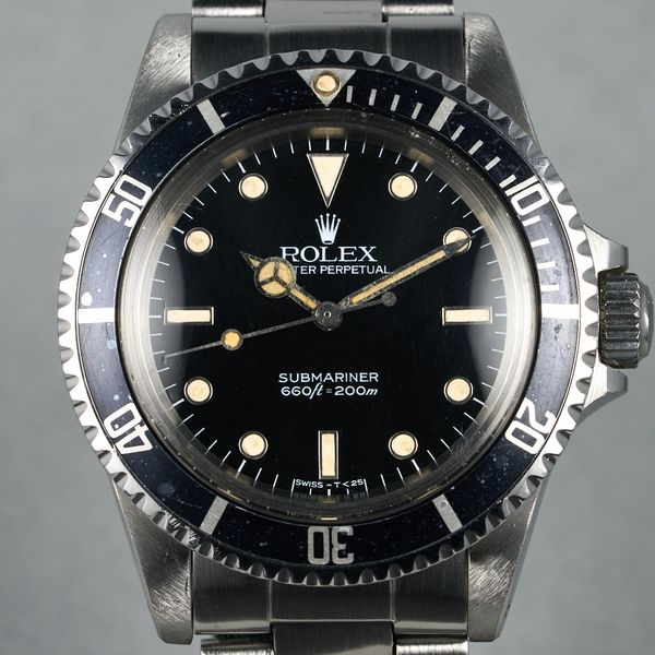 FS: 1985 Rolex Submariner Ref: 5513 with Spider Dial | WatchCharts ...