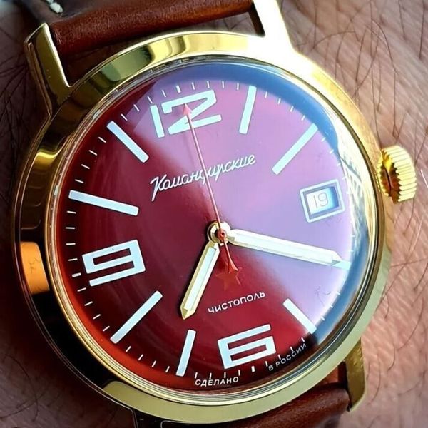 RARE VOSTOK KOMANDIRSKIE 1965 WRISTWATCH Commander LIMITED EDITION ...