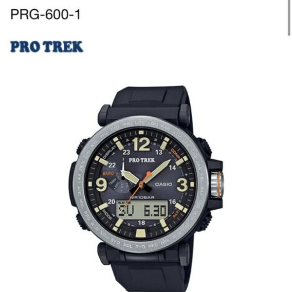 Casio PRO TREK PRG600-1 Safari Triple Sensor Ver.3 STN LCD 100m Men's ...