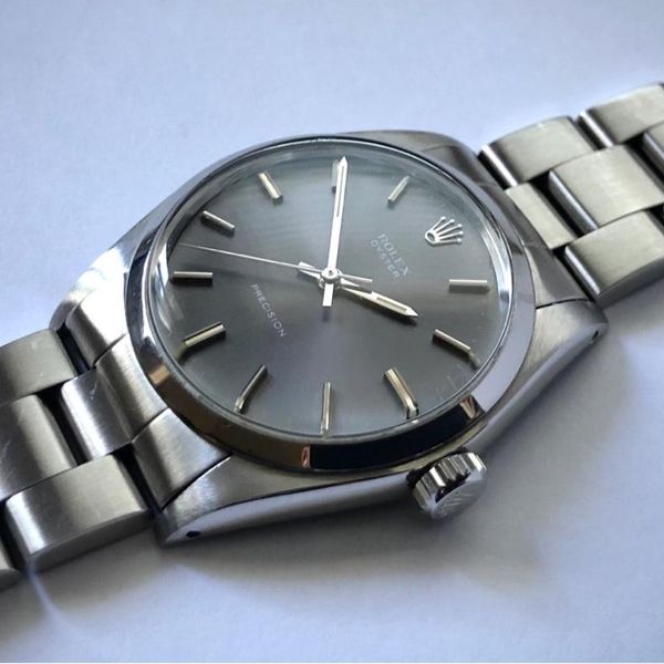 FS: Vintage Rolex Oyster Precision | 6426 Grey Sunburst Dial - Circa ...