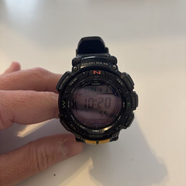 Casio Men 3246 PAG-240 Pathfinder Digital Watch (MINT) | WatchCharts ...