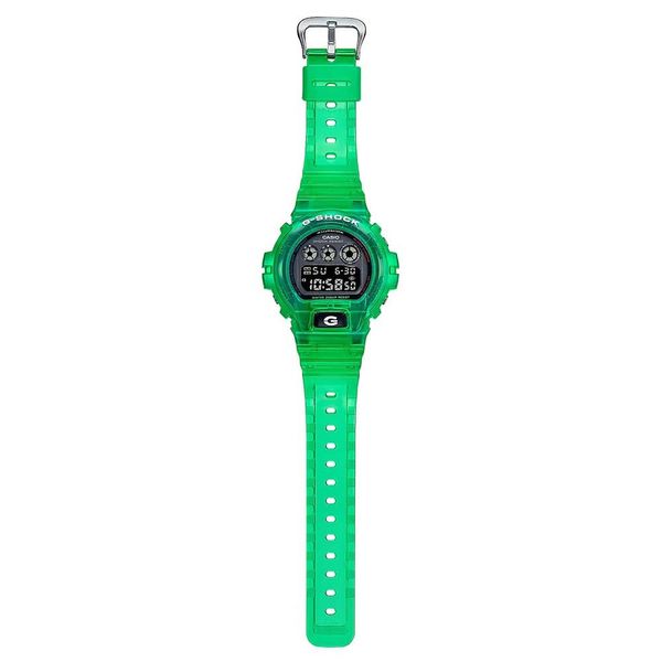 Casio G-Shock Transparent Green Digital Men's Watch DW-6900JT-3 ...