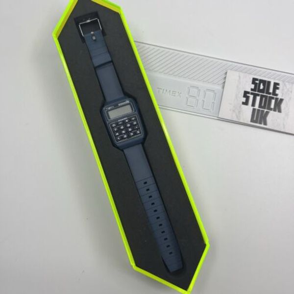 Timex Ralph blue retro calculator watch - New battery required ...
