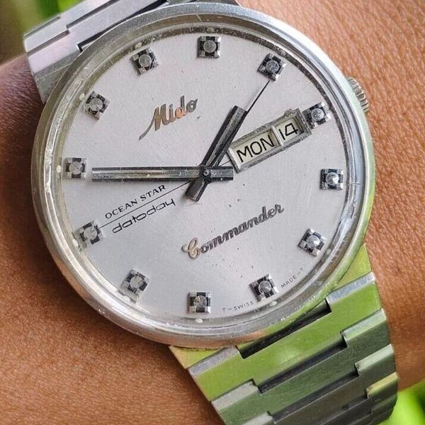 Mido commander Ocean Star 8479 Automatic Men watch vintage Swiss Made ...