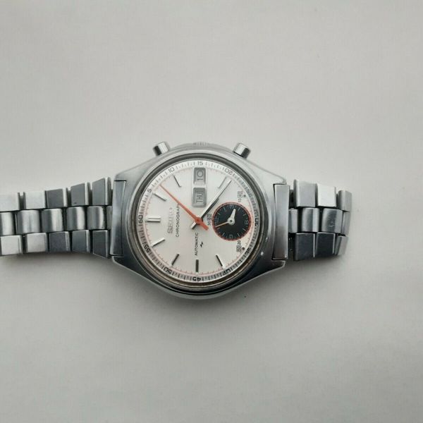 Vintage 1970s Seiko 7016- 8001 Automatic Flyback Chronograph, Nice ...