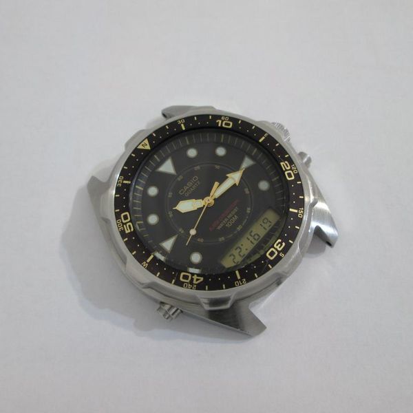FS Vintage Casio "Arnie" AMW-320C 100m Diver 45mm Ana-Digi Quartz Watch ...
