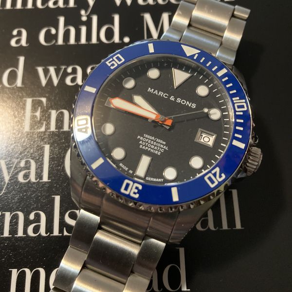 Marc and Sons Diver | WatchCharts Marketplace