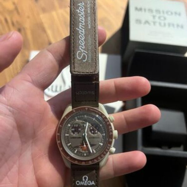 OMEGA x Swatch Speedmaster Mission To Saturn Chronograph | WatchCharts ...
