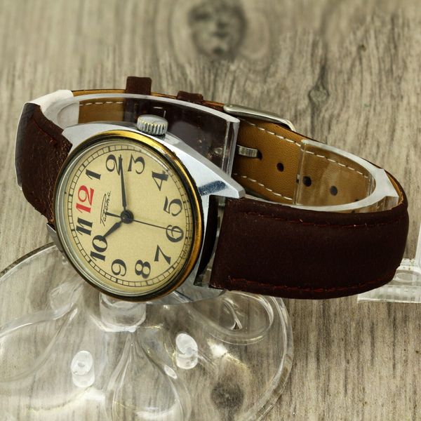 RAKETA Red 12 2609.HA Russian rare model mechanical men's wristwatch ...