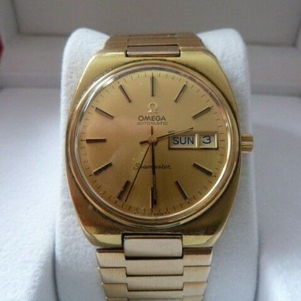 Omega Seamaster Ref.166.0216 Vintage Automatic Gold Plated men's watch ...