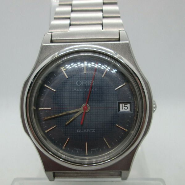 ORIS ACAPULCO DATE STAINLESS STEEL QUARTZ MENS WATCH | WatchCharts ...