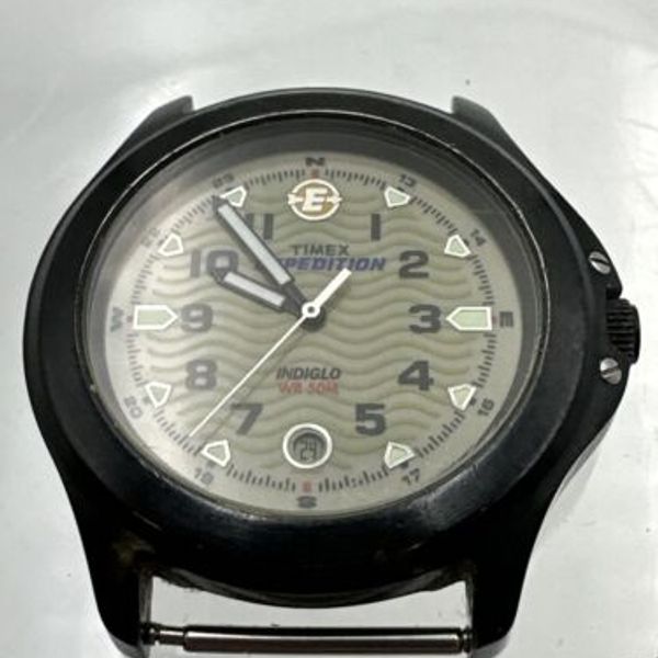 Timex Expedition Watch 32mm Date Indiglo New Battery 50M Unisex EXCELELENT | WatchCharts Marketplace