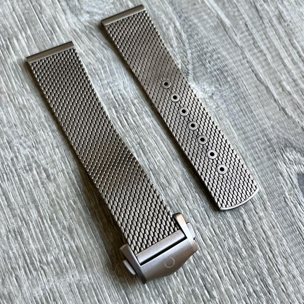 [WTS] Omega Titanium Mesh Bracelet for Seamaster NTTD No Time to Die ...