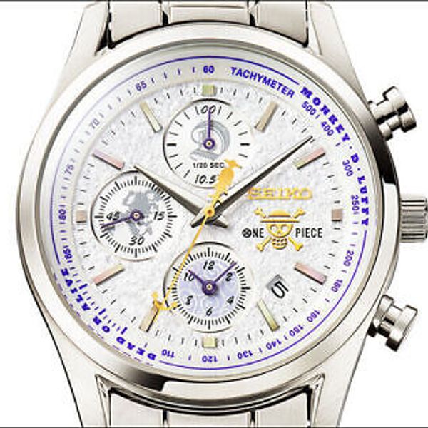 Presale Seiko ONE PIECE Monkey D. Luffy Gear 5 Edition Wristwatch watch ...