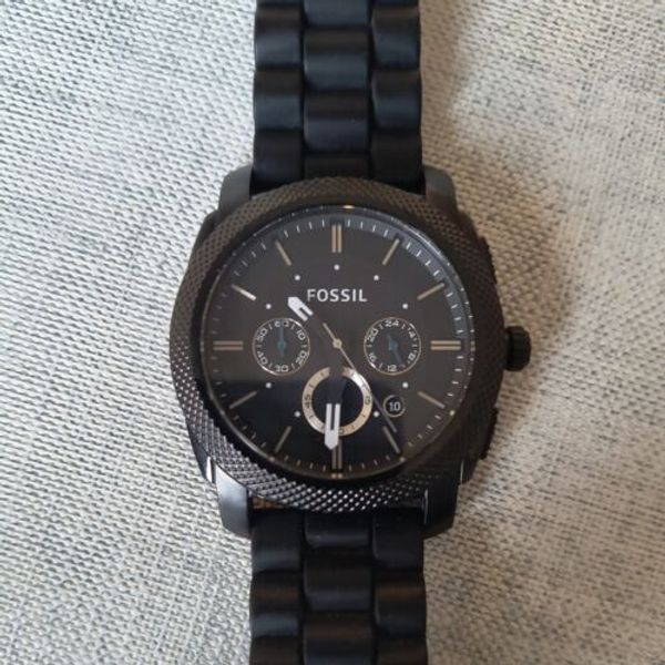 Menâ s Fossil Machine Chronograph Watch. | WatchCharts Marketplace
