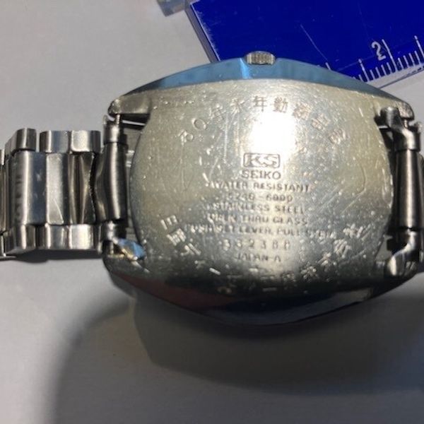 RARE SEIKO KS SPECIAL HI BEAT WATCH - For PARTS or REPAIR | WatchCharts ...