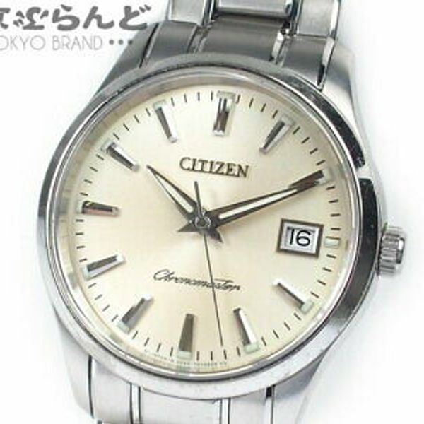 THE CITIZEN CHRONOMASTER CTQ57-0953 A660-T006892 Titanium quartz silver watch | WatchCharts ...