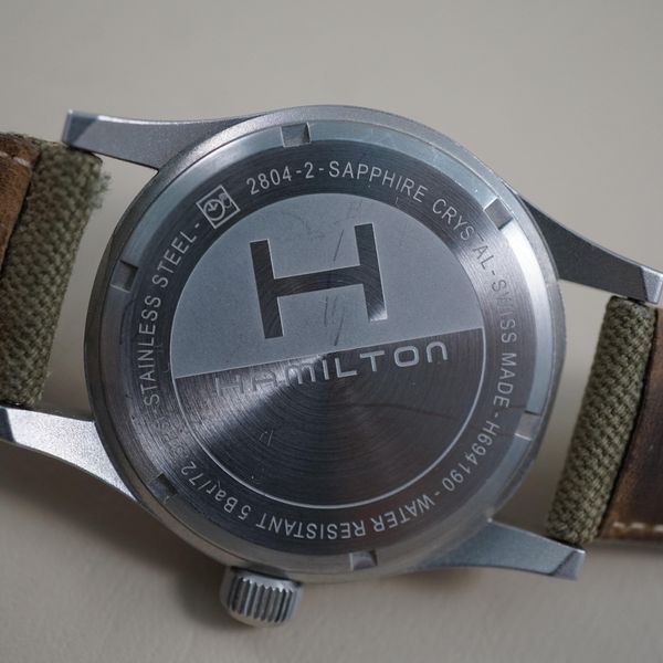 [WTS] Hamilton Khaki H69419363 H-50 Field Mechanical 38mm Green Dial ...