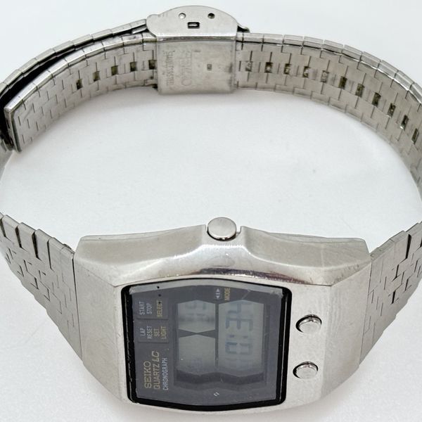 Seiko Digital LCD 0634-5000 Chronograph LC Wristwatch 1970s Watch Very ...