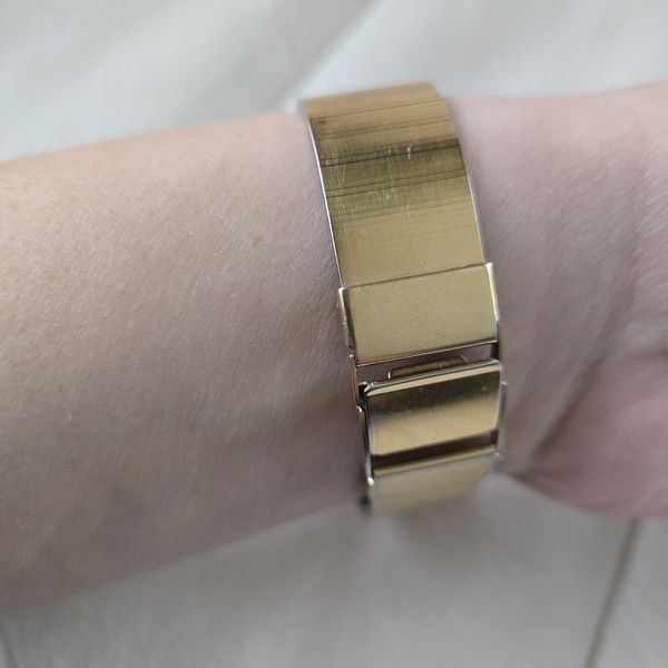 Vintage Seiko Quartz Men Rectangle Shape Watch. FOR PARTS. NOT WORKING ...