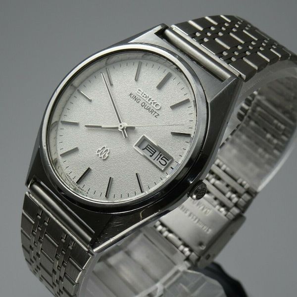 Vintage 1981 JAPAN SEIKO 99KQW KING QUARTZ 9923-8060 5Jewels Twin ...