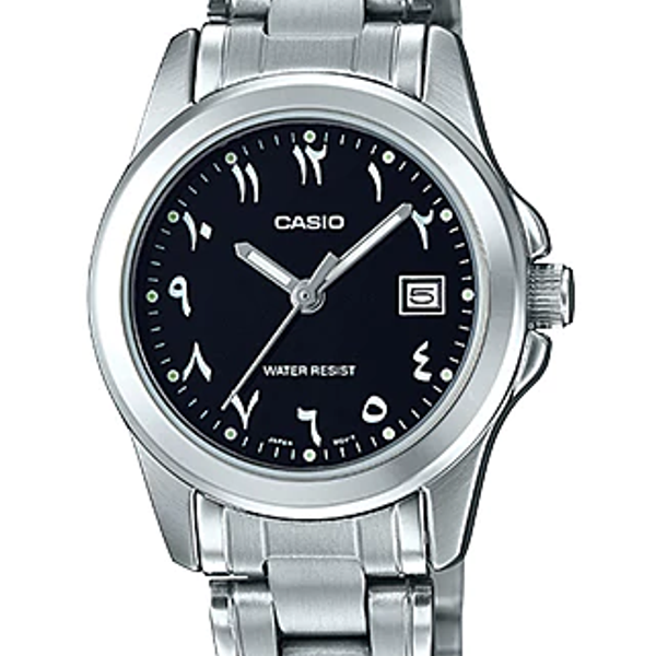 Casio Men's Analog Silver Stainless Steel MTP1215A-1B3 MTP-1215A-1B3 ...