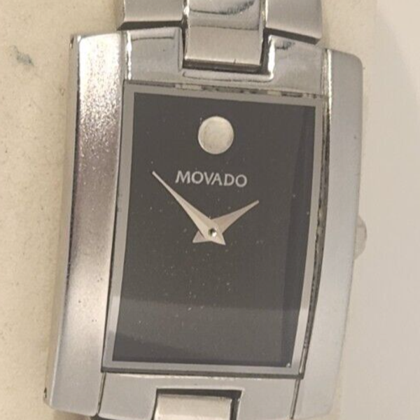 Men's Movado Watch - All Steel, Quartz, Water Resistant | WatchCharts ...