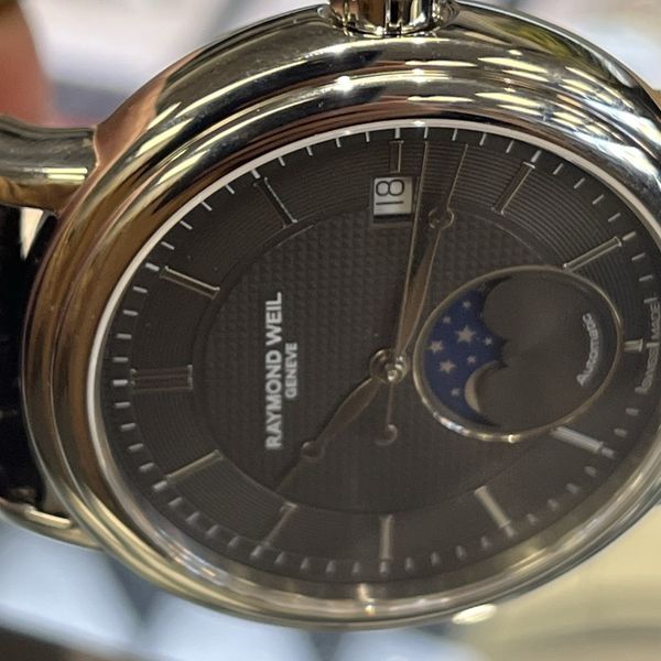 Raymond Weil Maestro Automatic Moonphase Watch, With Box | WatchCharts ...