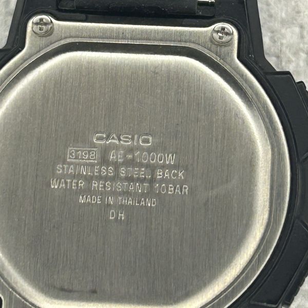 Casio World Time Alarm Chronograph Digital Men'sWatch (AE-1000W ...