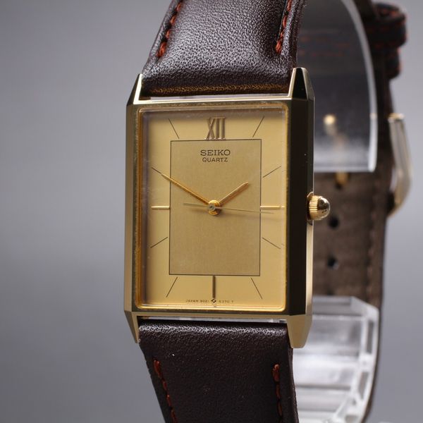 Vintage 1986 [Near MINT] SEIKO Chariot 9021-5290 Gold Men's Quartz ...