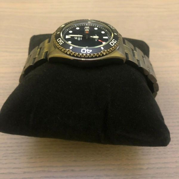 Orient Ray Raven II FAA02003B9 Black Ion Plated Stainless Steel Men's ...