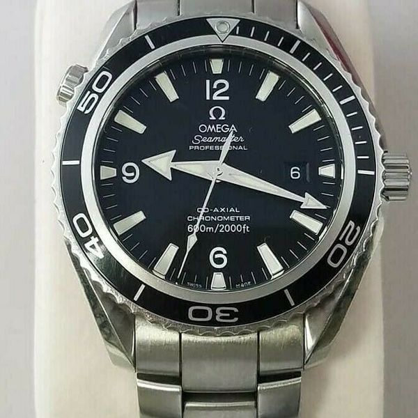 Omega Seamaster Planet Ocean XL 45mm Black Bezel w/ MINT box and tags ...