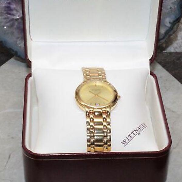 Wittnauer 7-Jewels Swiss V8 Quartz Men's Watch - NEW IN BOX ...