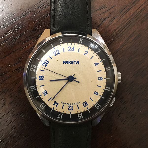 [WTS] Raketa 24 Hour Russian Watch 2623.H | WatchCharts Marketplace
