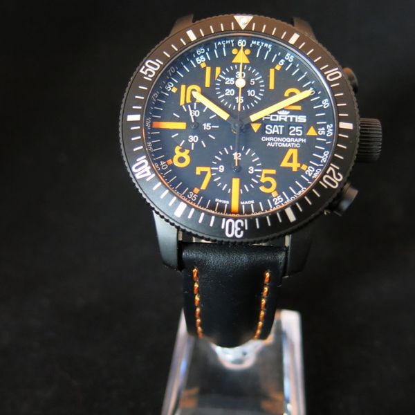 FS: Fortis Mars 500 Chronograph LE Watch - 43mm - plus Extra Straps ...