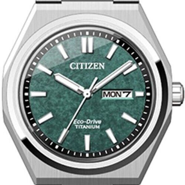 Citizen Men 's Sport Luxury Day / Date Eco-Drive Silver Watch 39 MM ...