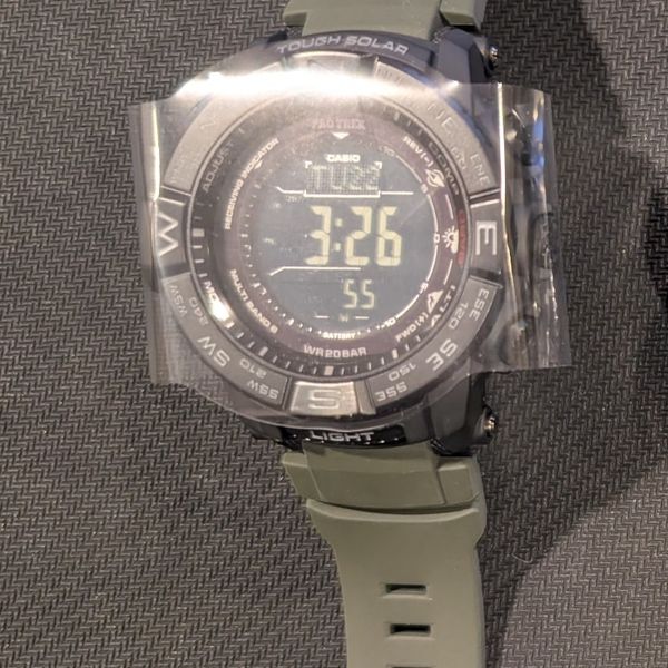 Casio Pro Trek Solar Powered WR20 Mens Watch PRW-3510 -New ...