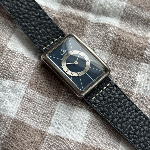 [WTS] Vintage Elgin Tank - Solid Silver - Manual Wound | WatchCharts ...